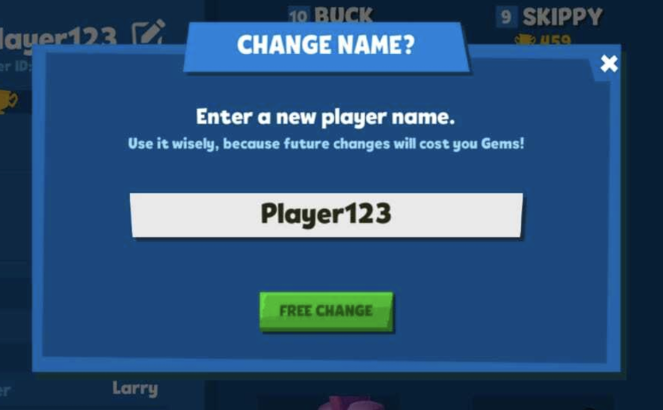 How do I change my username? – English